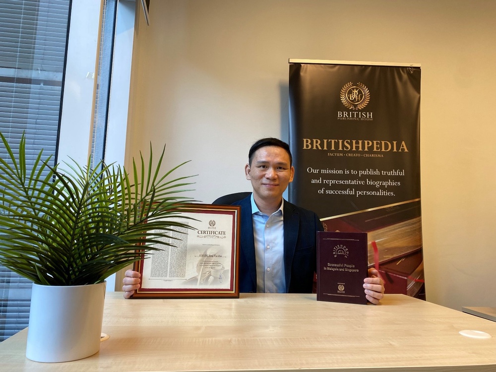 Malaysian double record holder honoured in Britishpedia’s biographical ...
