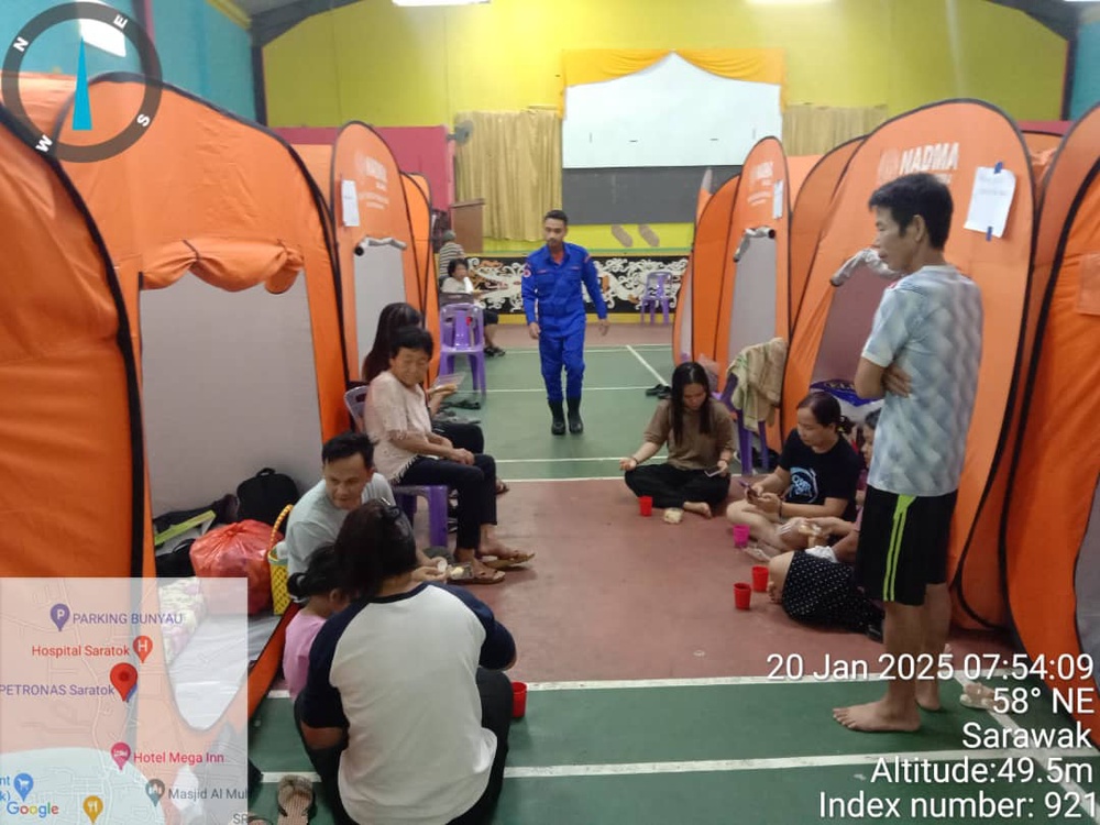 SDMC: 160 individuals housed at two temporary relief centres in Saratok ...