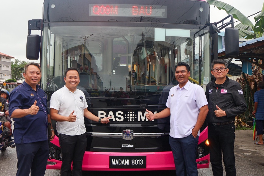 New MyKuching bus route launched, connecting Saujana-Bau with PwD ...