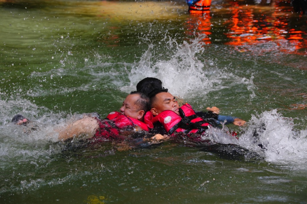 Kapit Health Office conducts water safety training to boost self-rescue ...