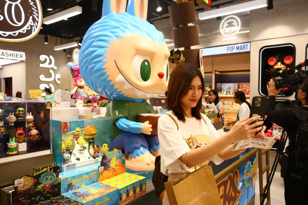 Punk-cute Labubu builds global emotional bridges, one grin at a time