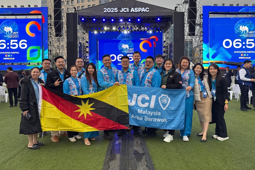 JCI Sarawak makes bold splash at ASPAC Mongolia