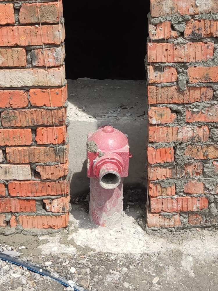 Fire hydrant walled off in Sibujaya sparks public safety outcry