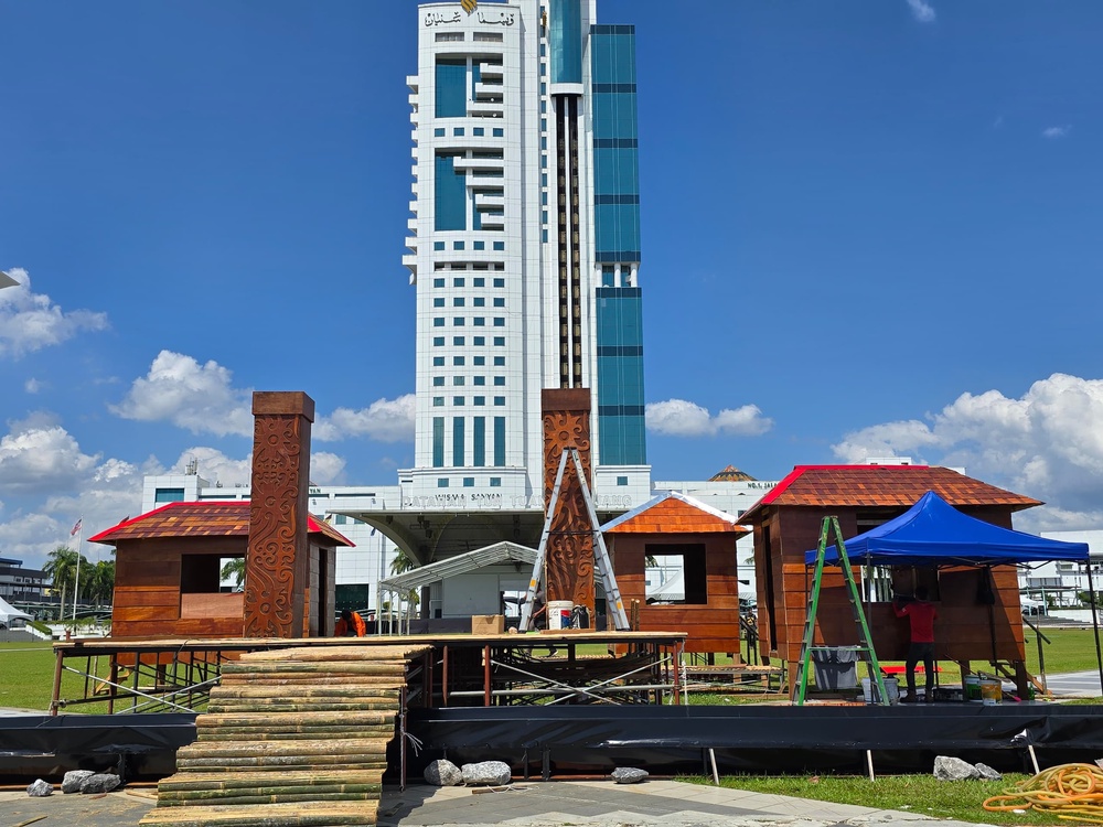 Borneo Cultural Festival 2025’s arch symbolises unity in Sarawak’s trio ...