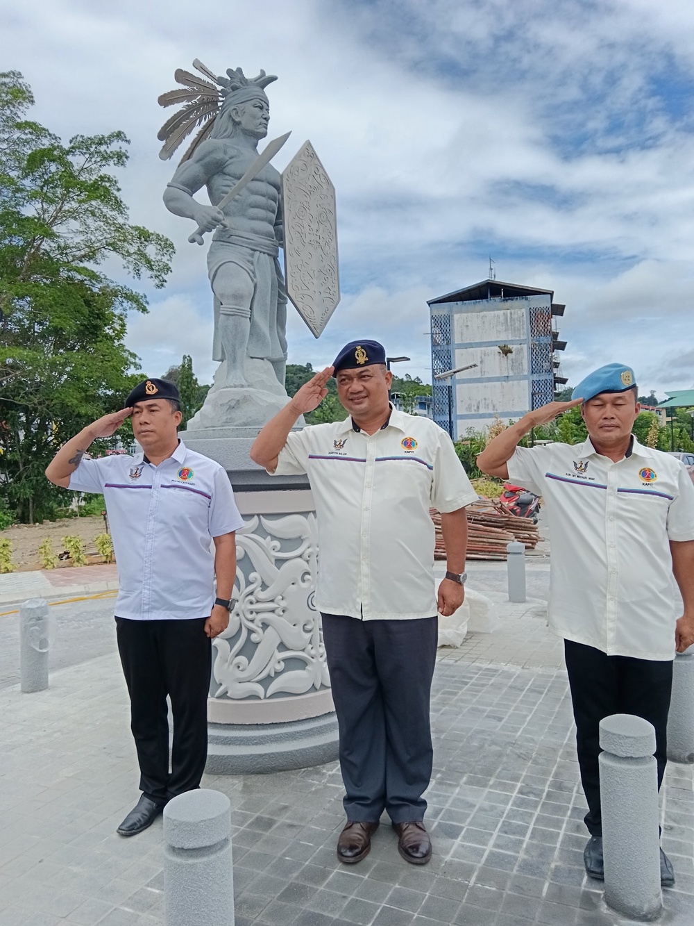 ‘Bujang Berani monument in Kapit an homage to brave Dayak warriors’