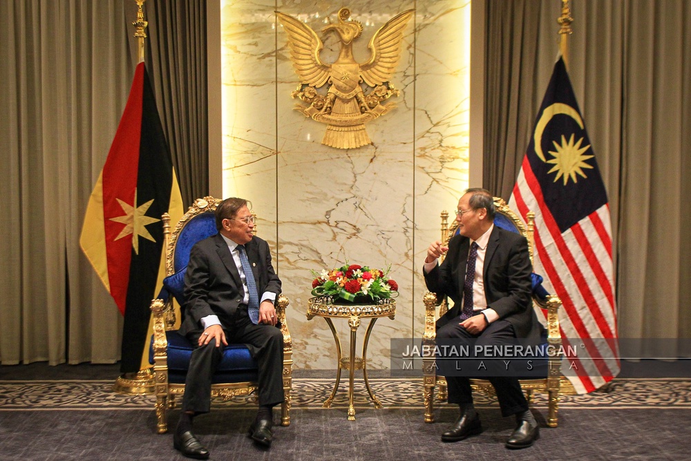 Sarawak Premier hosts first foreign dignitary at newly launched Satria ...