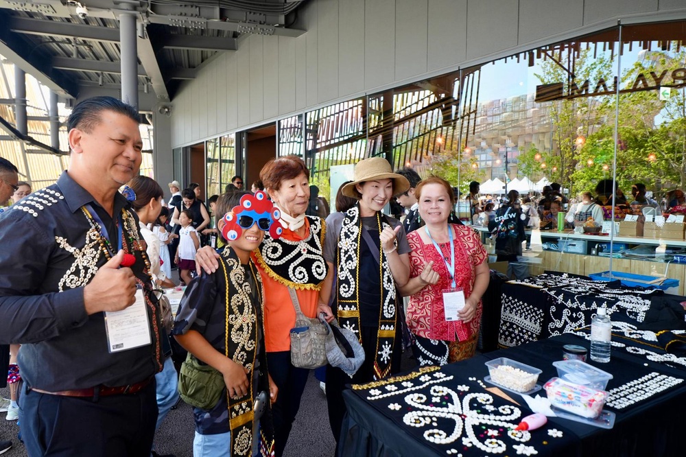 Buri crafts, sape performance captivate visitors during Sarawak Week at ...