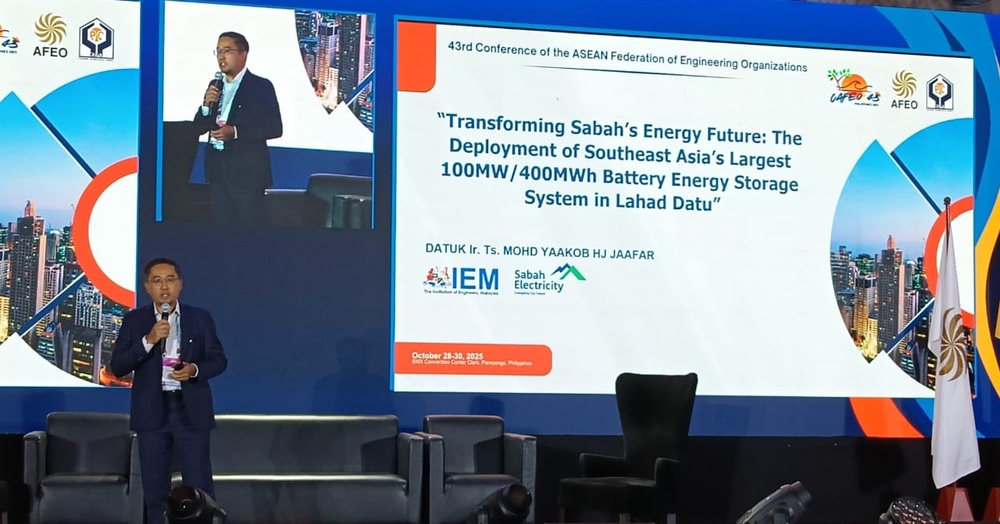 Sabah showcases landmark energy and water projects at ASEAN Engineering ...