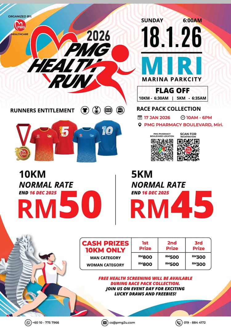 PMG Health Run 2026 to be held on Jan 18