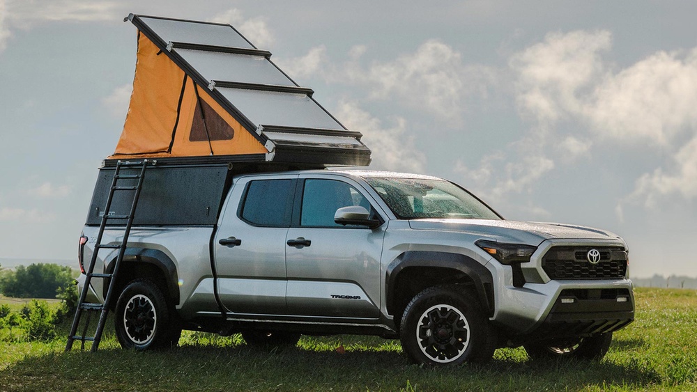Go Fast Campers Just Launched a Rooftop Tent For the Toyota Tacoma and ...