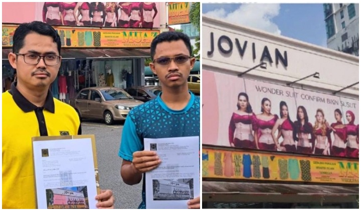 Jovian Bangi Setuju Turunkan Papan Iklan Bengkung Didakwa Papar Imej Kurang Sopan