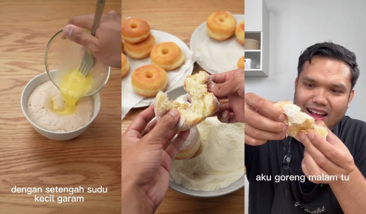 [Video] Resepi Donut Susu Viral Khairul Aming Buat Ramai Terliur & Tak ...