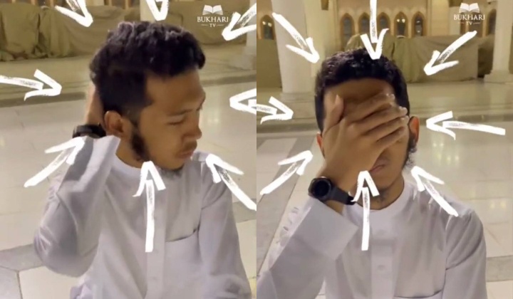 [Video] Rupanya Ramai Tak Tahu Sapu Dahi & Muka Dengan Tangan Bukan Sunnah