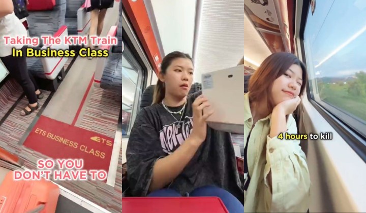 “Ada Akses Special” – TikToker Kongsi Pengalaman Naik Tren ETS Koc Business Class