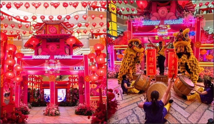 Feel The Festive Glow: Get Dazzled By Sunway Pyramid’s CNY Décor