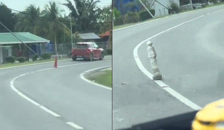 “Real Reminder” – Kon Keselamatan Di Selekoh Jalan Diganti Dengan Batu ...