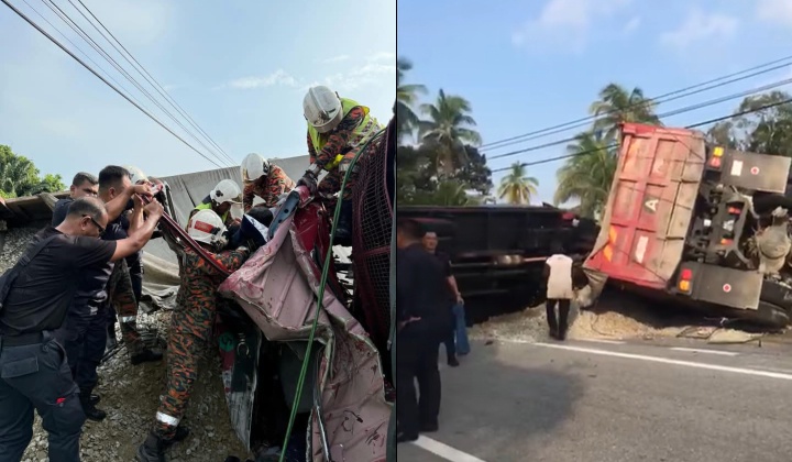 Nahas Trak FRU: Pemandu Lori Miliki 6 Rekod Jenayah Lampau Termasuk Rogol & Dadah