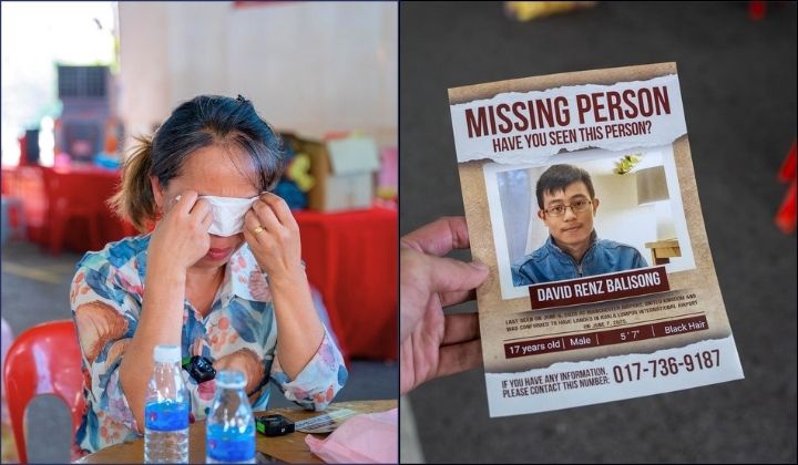 Distraught Mum Seeks Public Help To Look For Missing Son In Malaysia