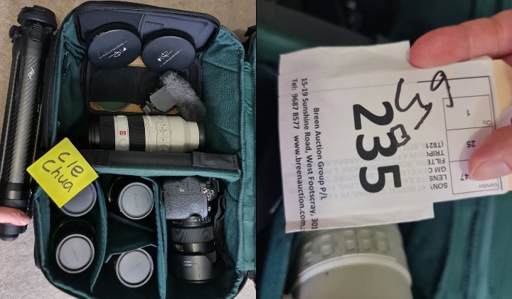 Malaysian Buys RM60,000 Sony Camera Gear At Melbourne Airport Auction ...