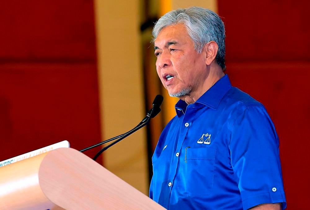 Zahid: Kerajaan Perpaduan secara dasar setuju sedia peruntukan kepada ... Zahid: Kerajaan Perpaduan secara dasar setuju sedia peruntukan kepada ...