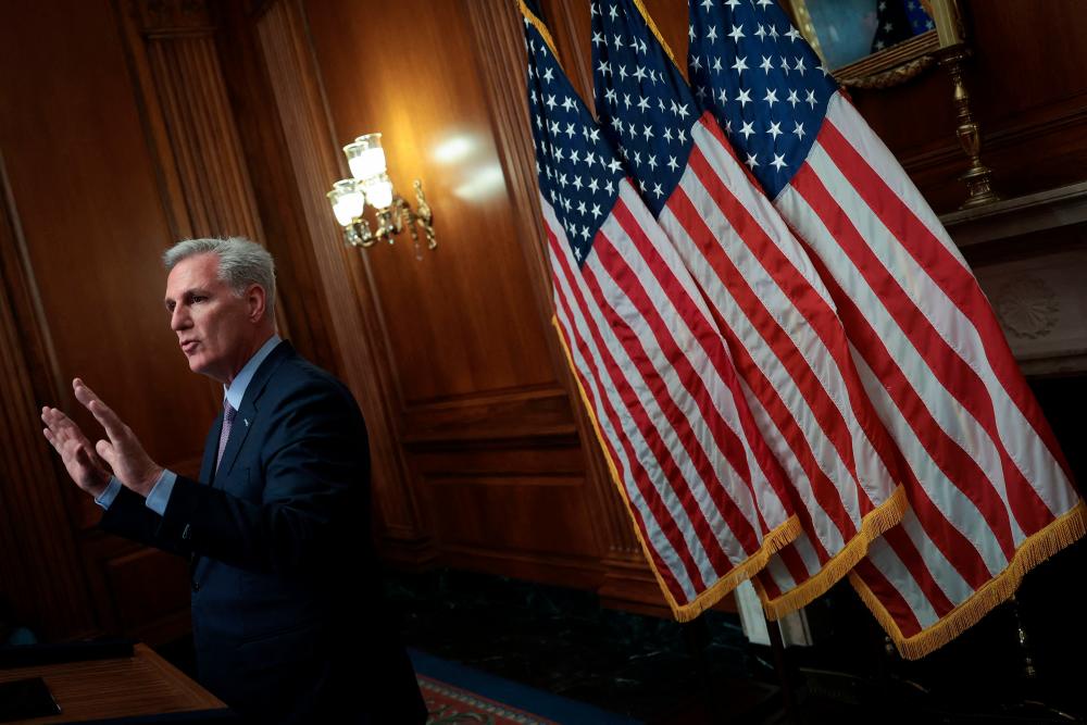 Speaker Mccarthy Ousted By Us House Republicans In Historic Vote