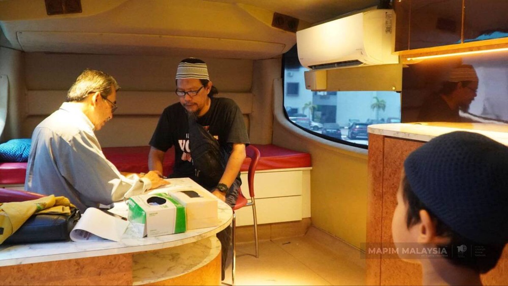 Mobile Clinic Mapim Maiwp Santuni Kariah Masjid Seri Putra Bangi
