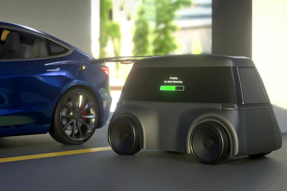 The Future of Electric Vehicle Infrastructure? This Robot Charger Can ...