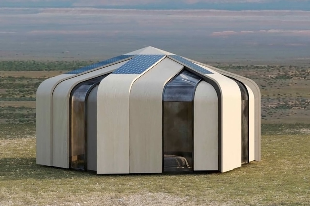 Modern Yurt Structures Inspired By Traditional Nomadic Design Could Be ...