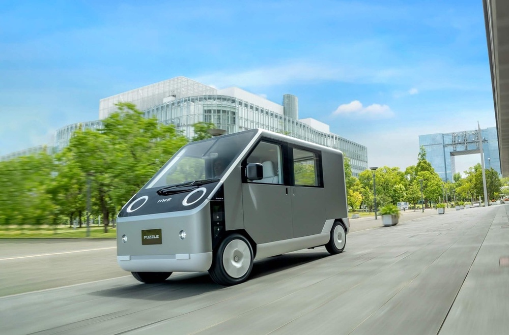 Modular electric minivan is inspired by puzzles for a more sustainable ...