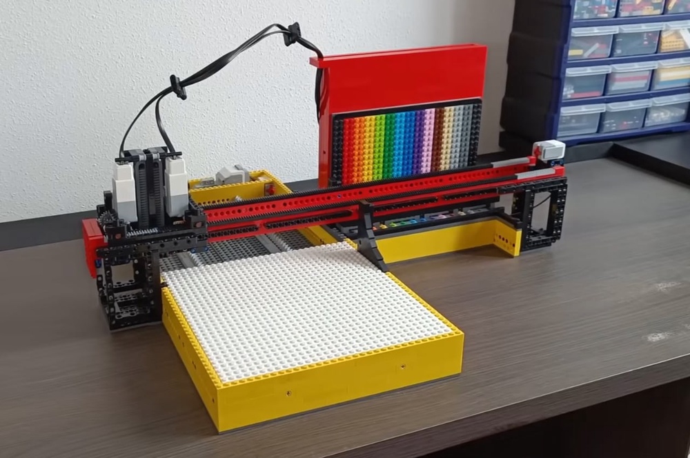 AI-based LEGO printer turns any subject into replicated pixel art