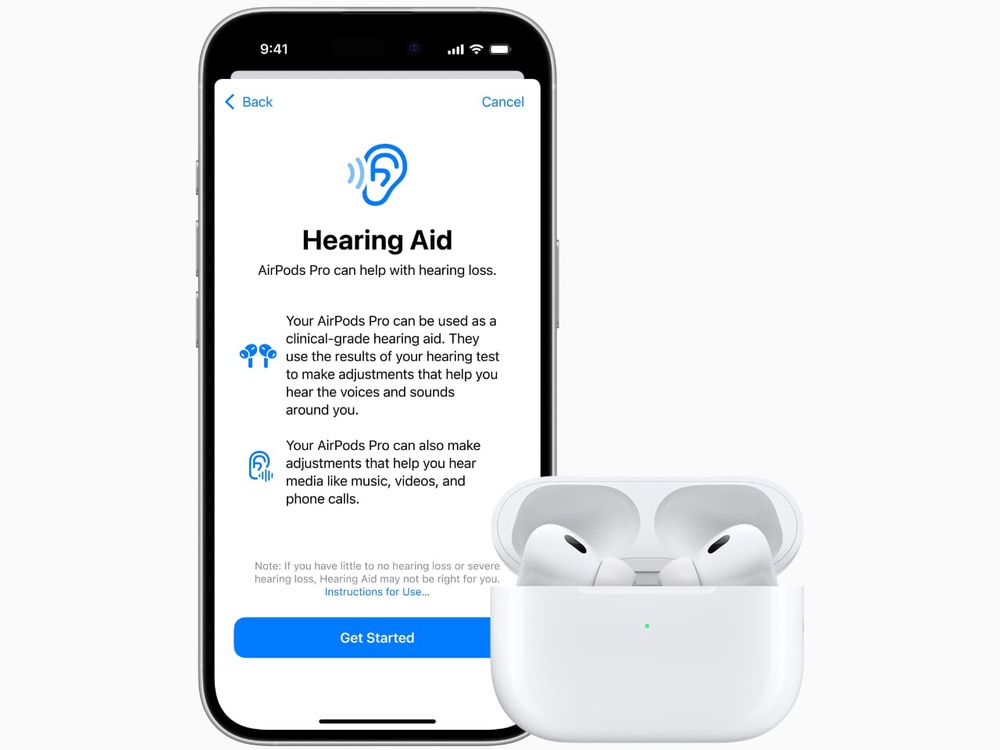 Hands-On with the First FDA-Approved OTC Hearing Aid Software Device: Apple’s AirPods Pro 2 ...