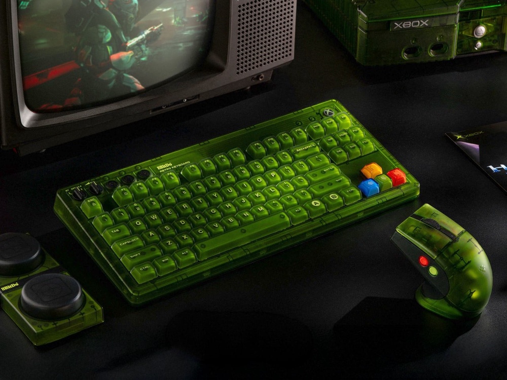 8BitDo reimagines the iconic transparent Xbox look with two stunning ...