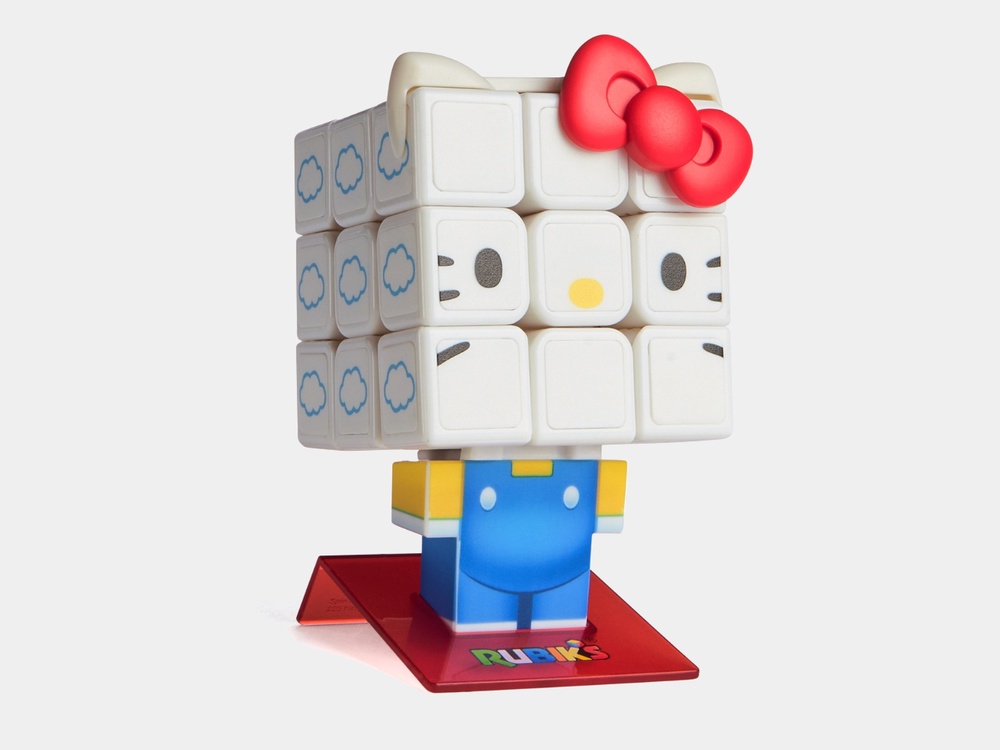 Hello Kitty and Rubik’s Cube collaborate on a cute kitty cuber