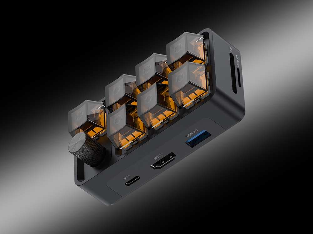 This Swiss Army Knife of USB-C Hubs has Shortcut Keys, a Volume Knob ...