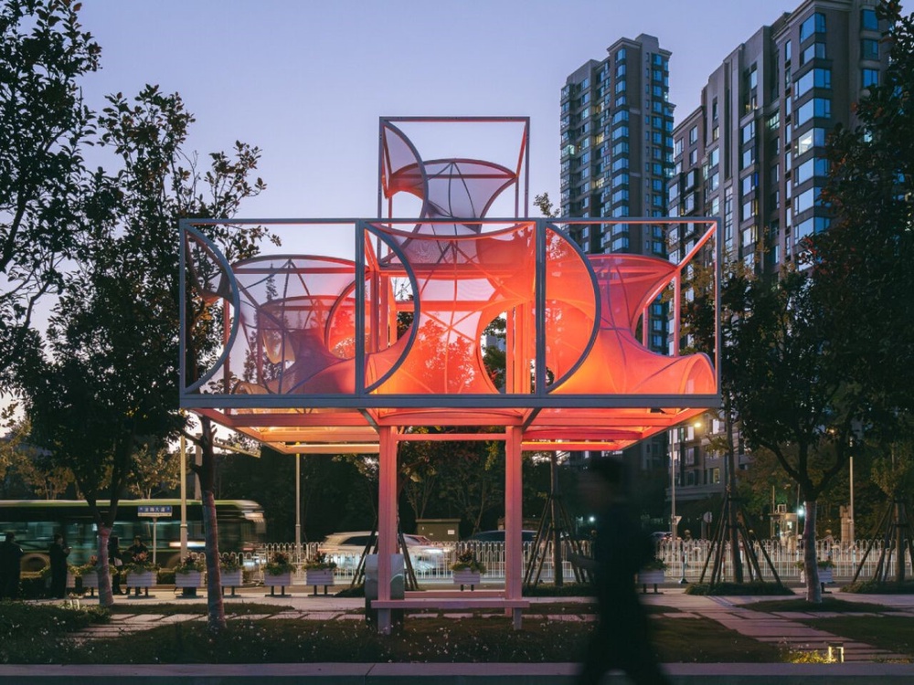 Futuristic Modular Installation Redefines Public Spaces and Fosters ...