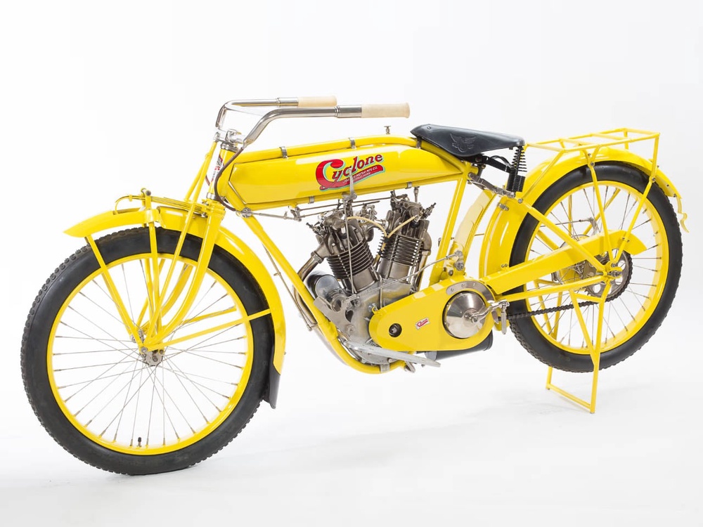 Century old Cyclone Motorcycle marks a comeback as restored roadster ...
