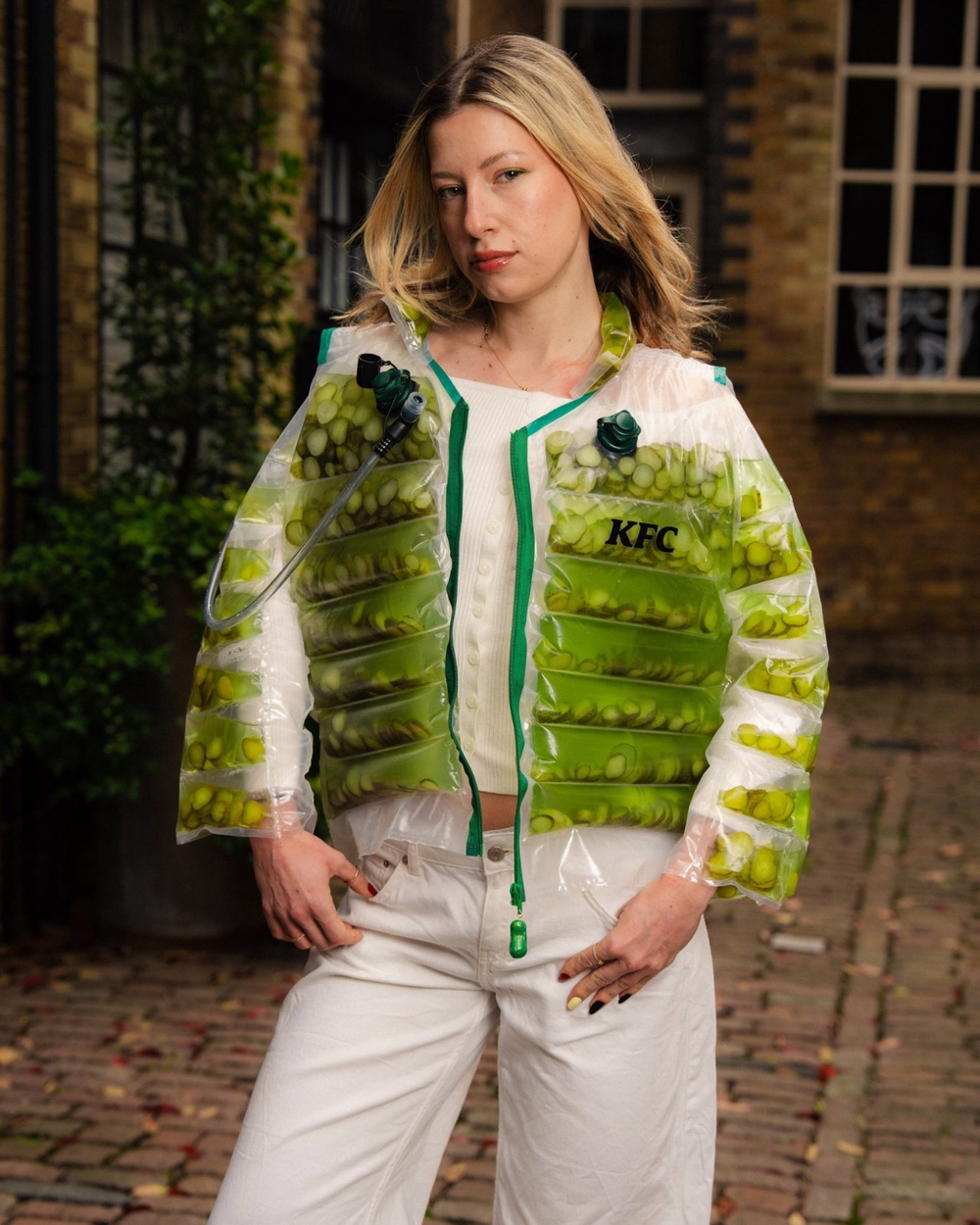 KFC’s Pickle Puffer Is Fashion’s Weirdest Power Move