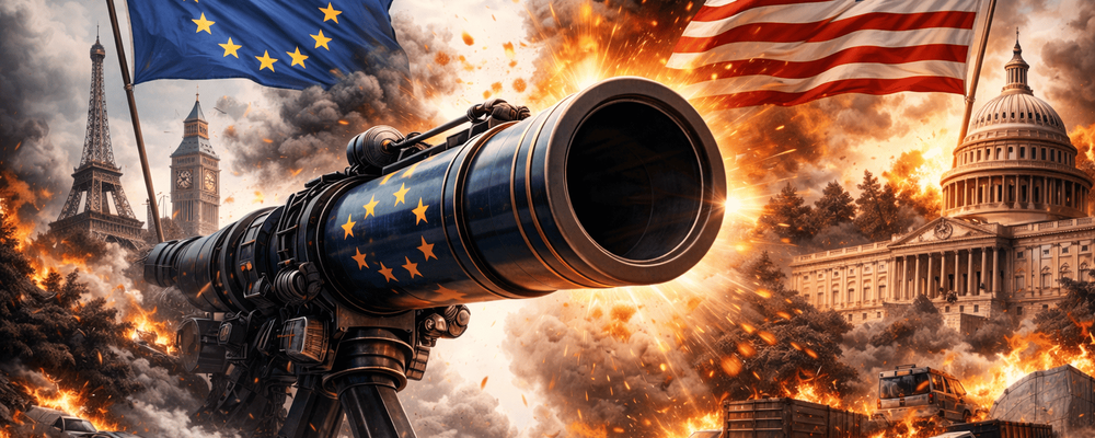 Konflik EU-US: ‘Big Bazooka’ Demi Balas Tarif Trump?