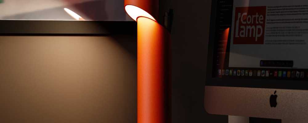 This Sliced Cylinder Lamp Turns One Cut Into Pure Design Magic