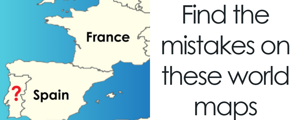 Most People Can’t Spot All 26 Mistakes In These Maps: Test Your ...