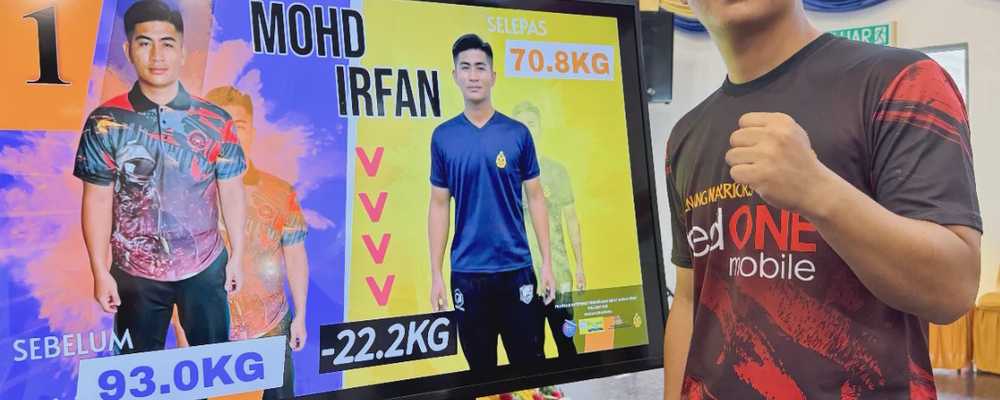 Firefighter loses 22kg to stay fit for emergency duties