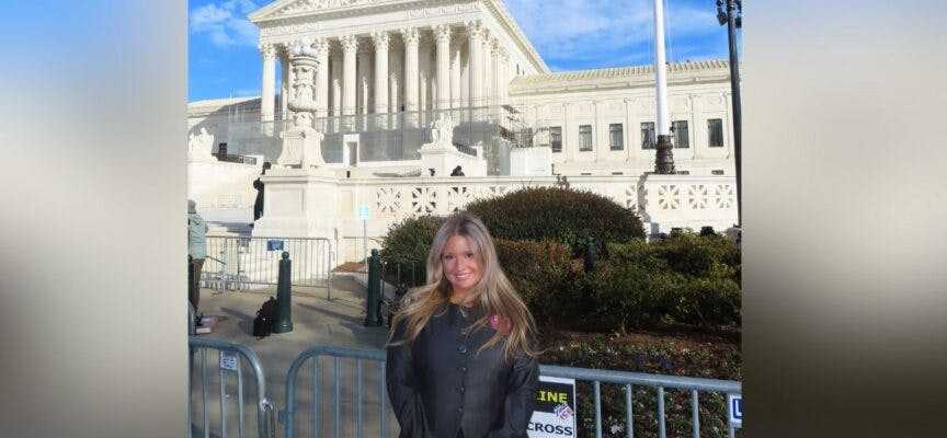 Women Rally At Supreme Court Steps As Justices Weigh Landmark Cases To ...