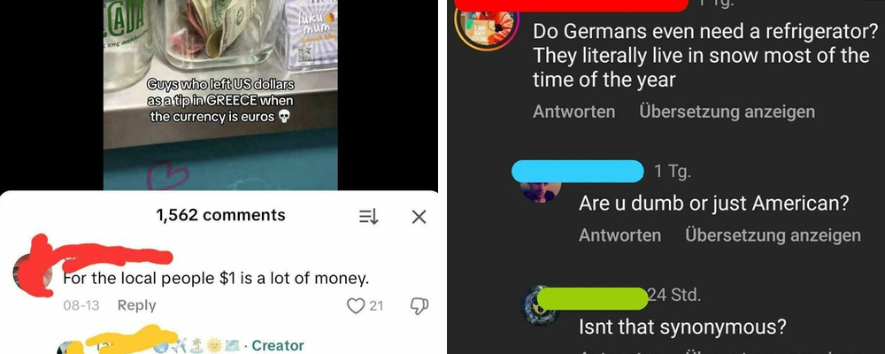 39 Ignorant Comments By Americans That Deserved Some Gentle European ...