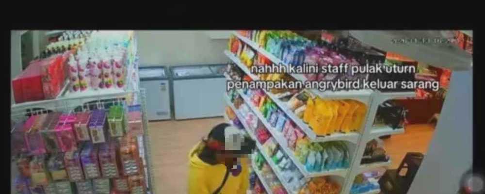 Tindakan tidak senonoh lelaki di kedai barangan kosmetik tular di media ...