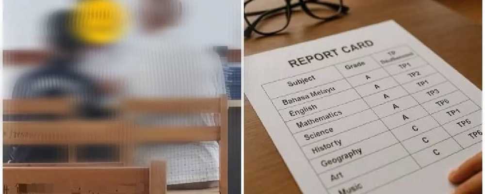 Heartwarming Moment Goes Viral As Uncle Signs Report Card For Neighbour ...