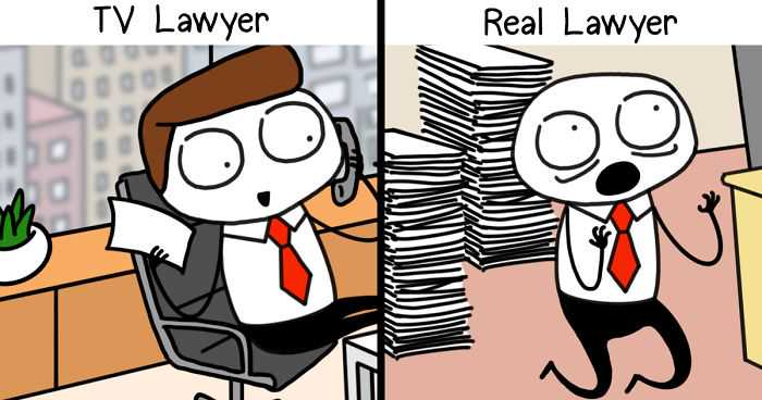 Legal Realities: Comics Highlighting The Daily Life Of A Lawyer