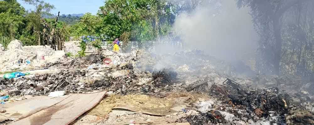 Isu tapak sampah haram, MPHS sita jentera, keluar notis kepada pemilik ...