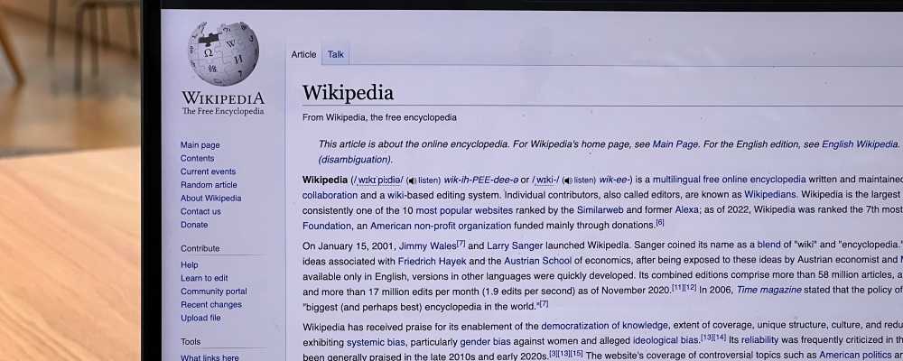 From free to fee? Wikipedia partners with big tech on its 25th birthday