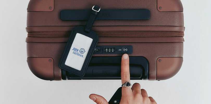 July’s New CaseSafe Suitcase Has Integrated Tracking