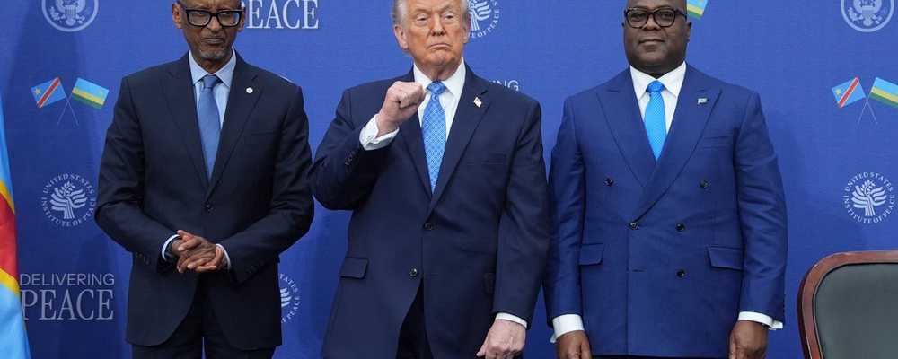 Trump hails Rwanda and DR Congo for ‘settling war’ as major peace deal ...